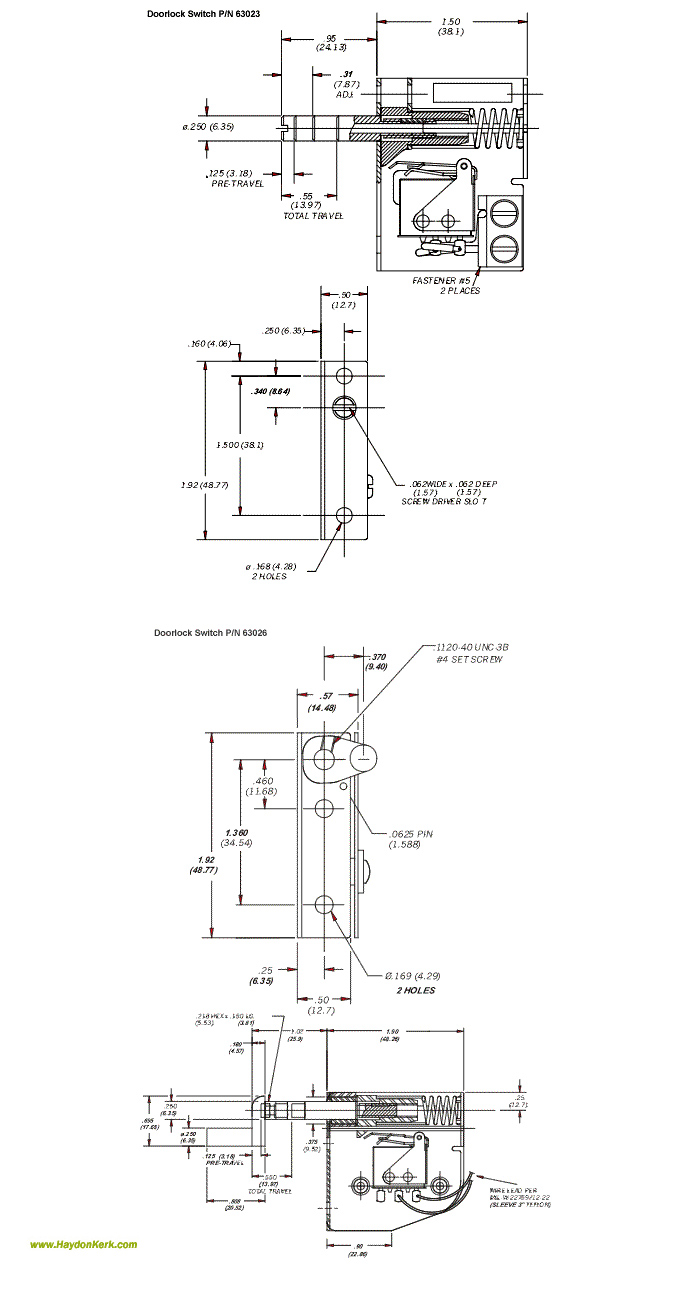 Interlock Custom Sealed Switches | Products | Haydon Kerk Seales Switches